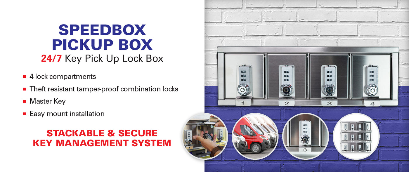 SpeedBox 24/7 - The Ultimate Key Pickup Box - Keymaster Solutions